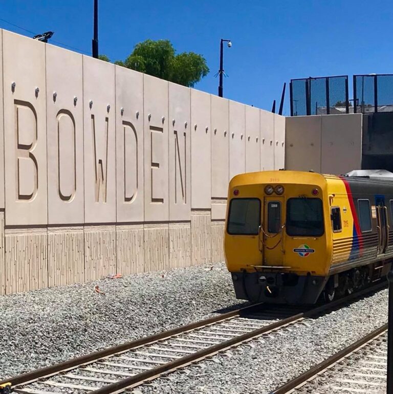 New Bowden Train Station Officially Opens - Bowden